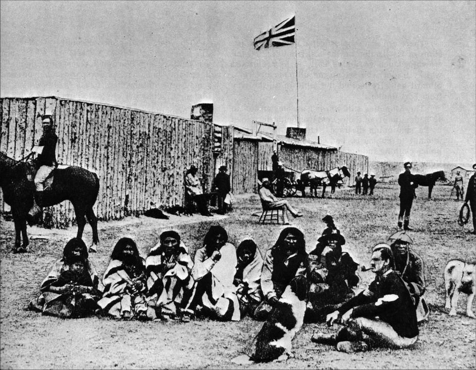 The Story of Fort Calgary’s Glowing, Red Palisade Walls - Avenue Calgary
