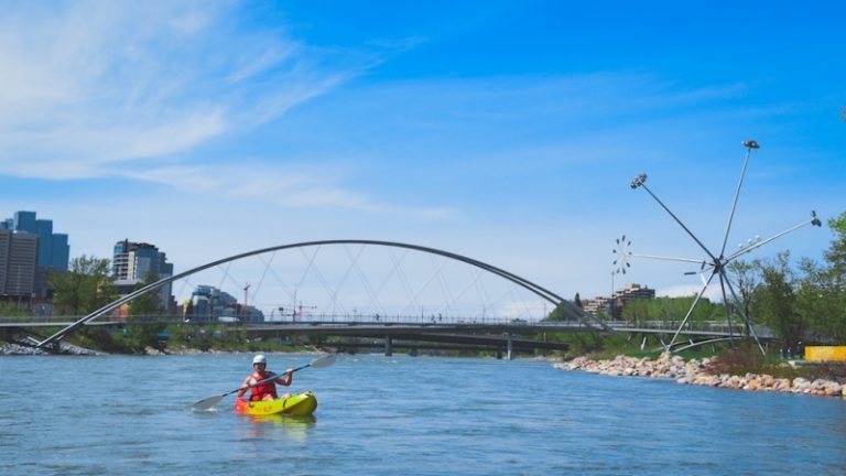 Paddle Down Calgary's Bow River on a Rented Kayak or Raft from The ...