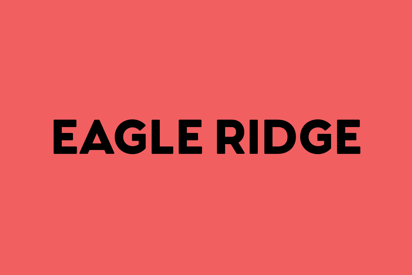 Eagle Ridge - Avenue Calgary