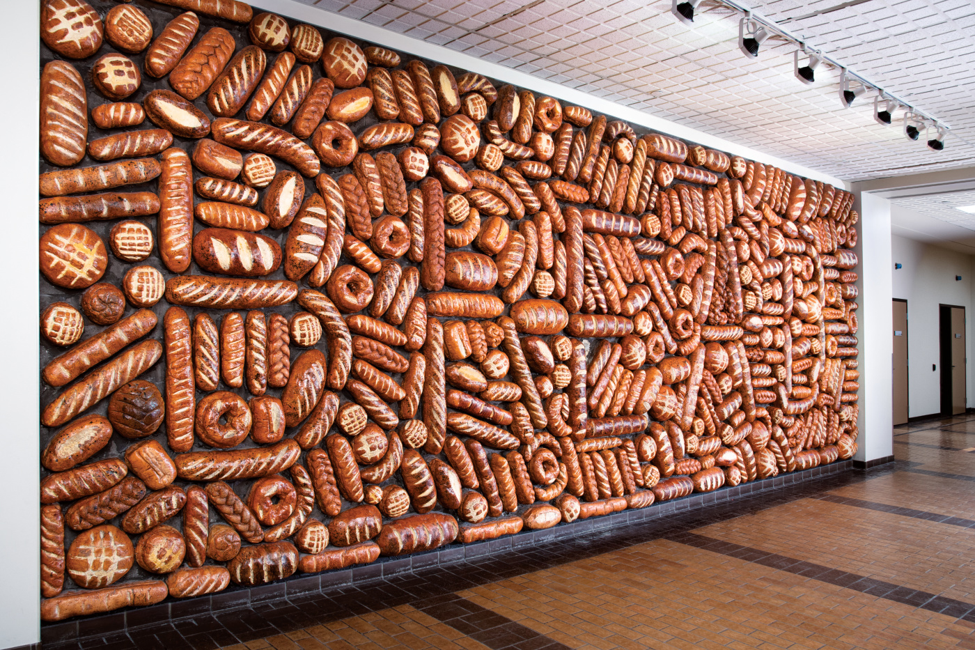 Work of Art: The Breadwall by David Gilhooly - Avenue Calgary