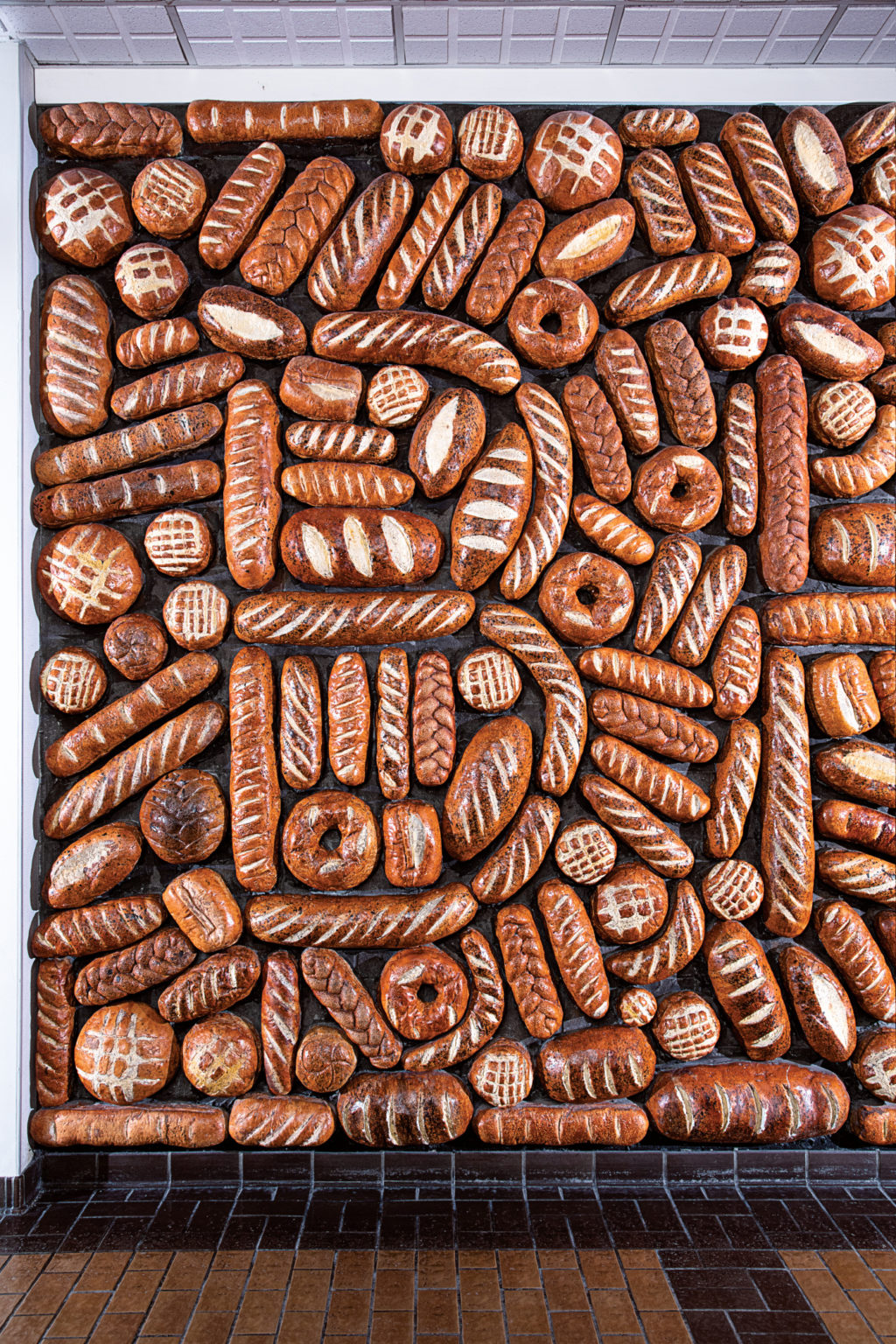 Work of Art: The Breadwall by David Gilhooly - Avenue Calgary