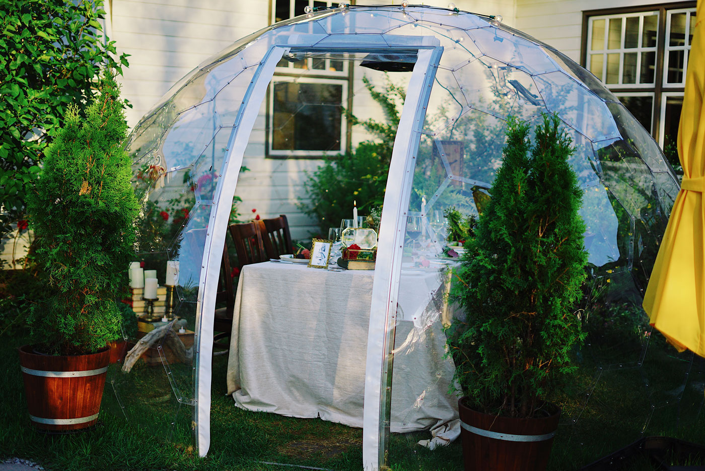 Foodies in the Park Launches Alice in Wonderland-Themed Dome Dinners ...