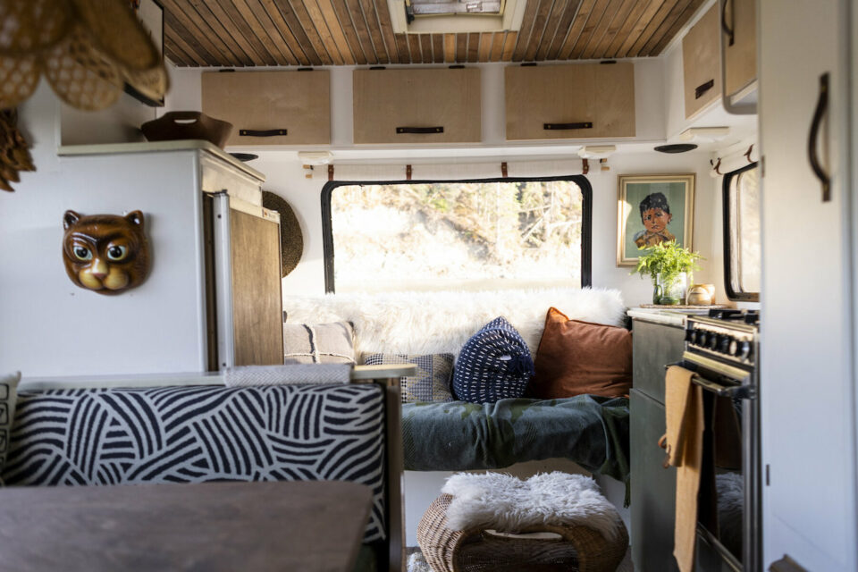 Inside a Vintage RV Renovated by Calgary Artist and Designer Maya ...