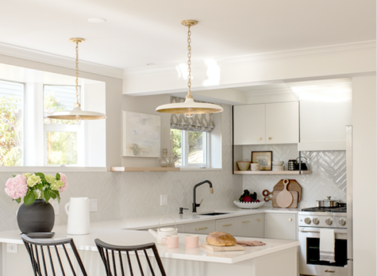 A Small Corner Kitchen Gets a Light & Airy Makeover - Avenue Calgary