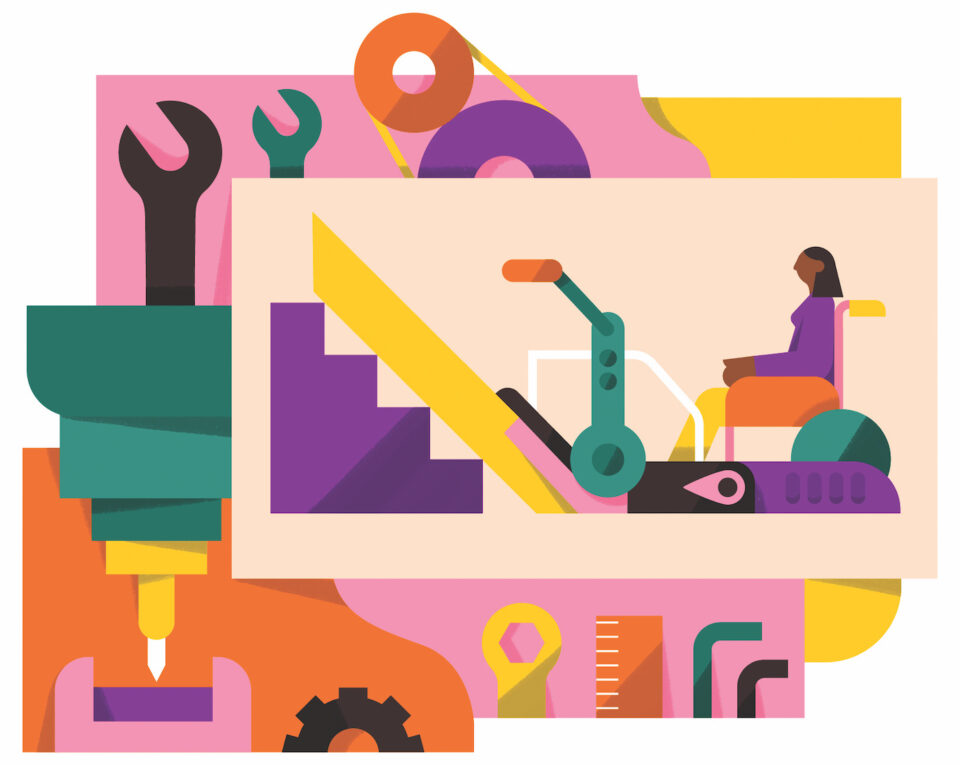 How Adaptive Engineering Created a Transportable Wheelchair Lift ...