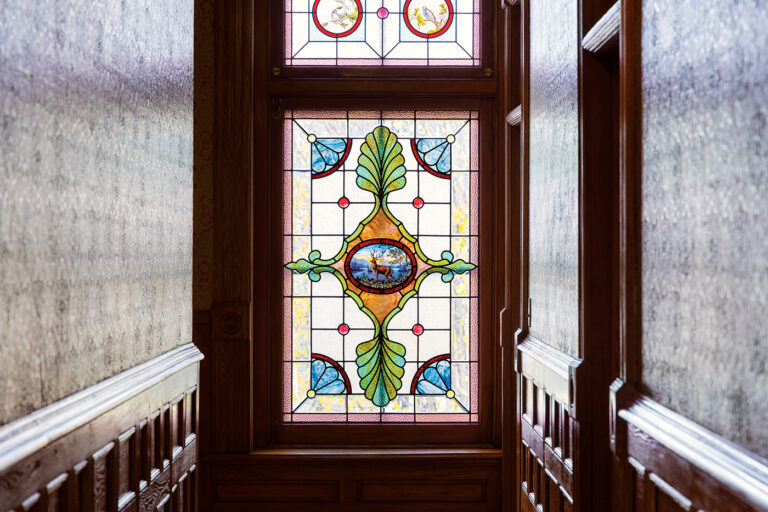 The Story Behind the Stained Glass Windows at Lougheed House - Avenue ...