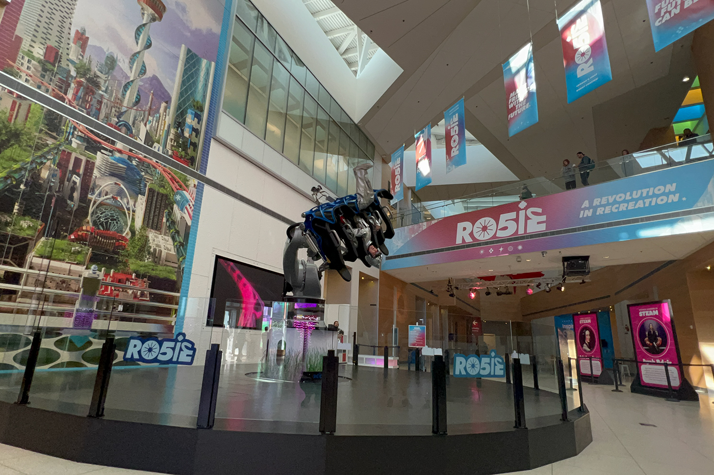 Meet RO5iE, the New Robot Roller Coaster at Telus Spark - Avenue Calgary