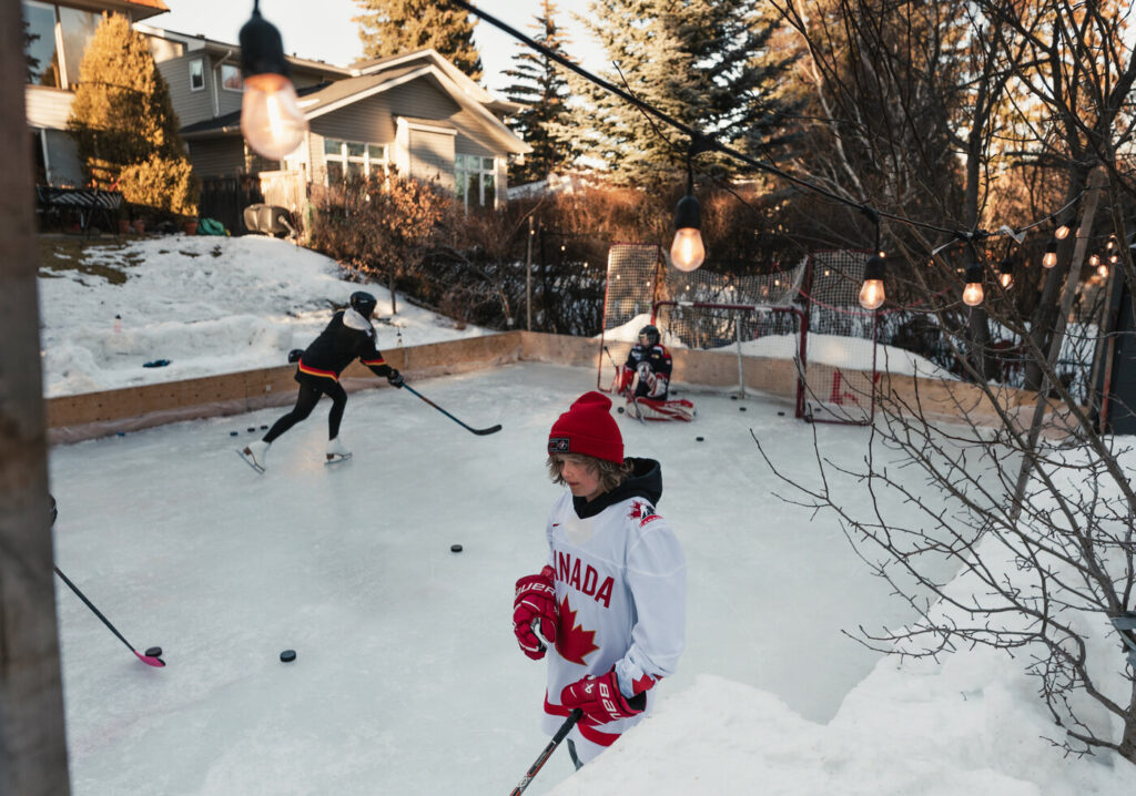 Inside 5 Awesome Backyard Hockey Rinks in Calgary - Avenue Calgary