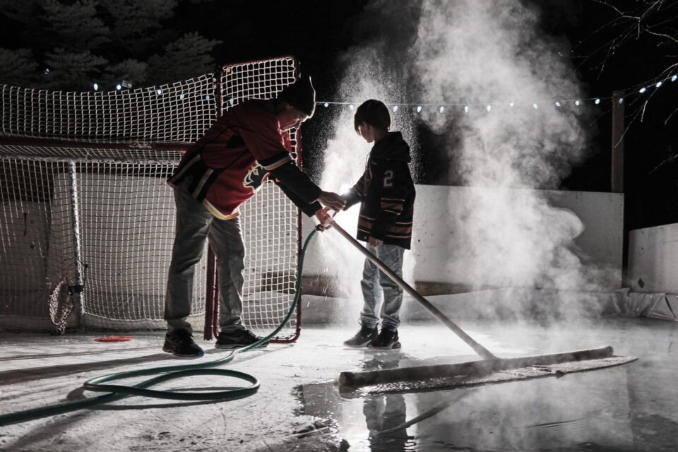 Inside 5 Awesome Backyard Hockey Rinks in Calgary - Avenue Calgary