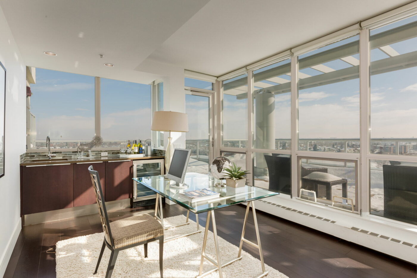 Condo of the Month: A High-Rise Penthouse with Wraparound Balconies ...