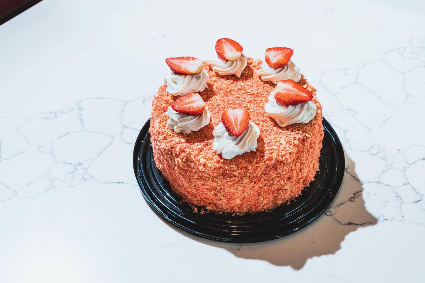 How Abbey’s Creations Makes its Strawberry Cheesecake Crunch Ice Cream ...