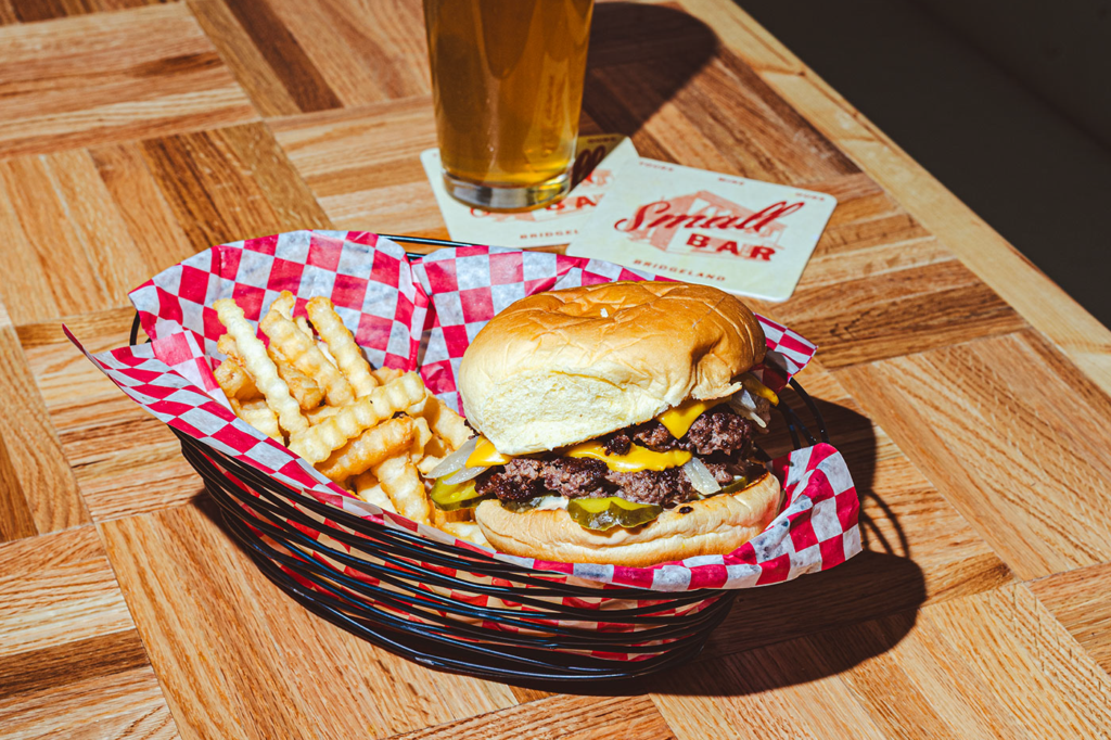 How Small Bar Makes its Double Cheeseburger - Avenue Calgary